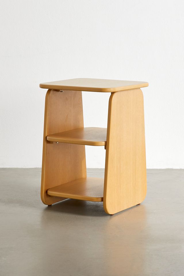 Silas Wood Storage Nightstand | Urban Outfitters