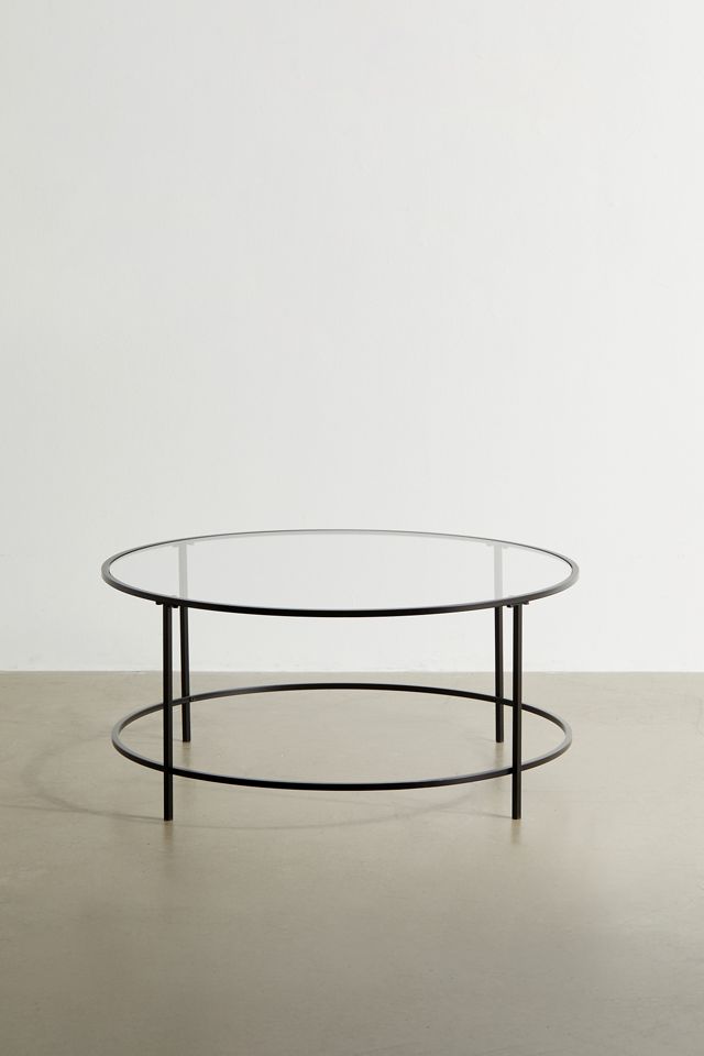 Claire Round Metal Coffee Table | Urban Outfitters