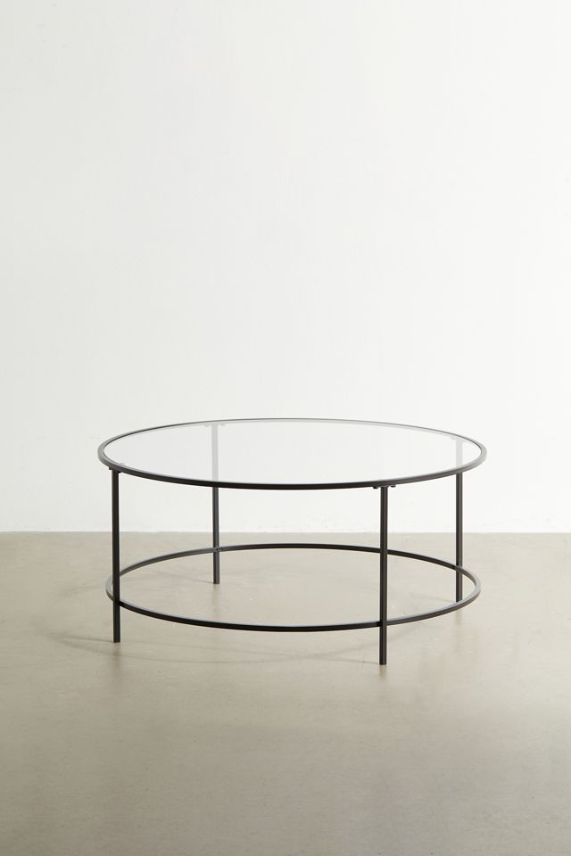 Claire Round Metal Coffee Table | Urban Outfitters