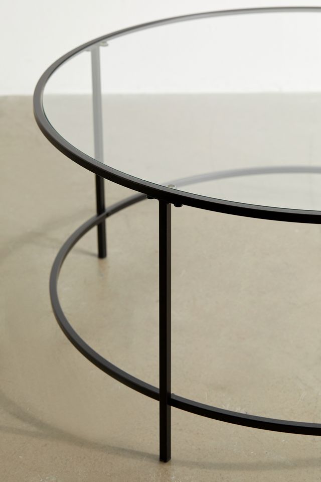 Claire Round Metal Coffee Table | Urban Outfitters