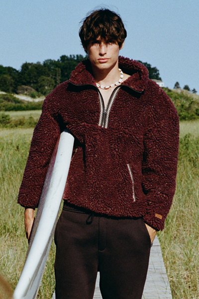 UGG UGGbraid Confetti Hi-Pile Fleece Jacket | Urban Outfitters