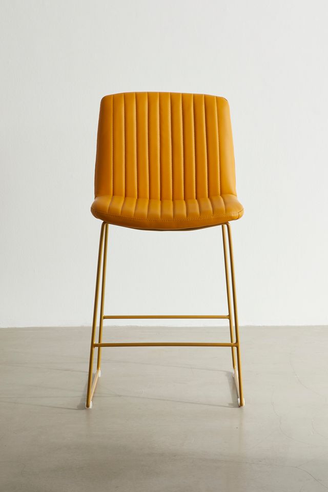 Moby Faux Leather Upholstered Counter Stool - Set Of 2 | Urban Outfitters