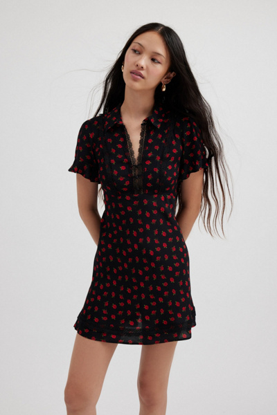 Leah Mini Shirt Dress | Urban Outfitters