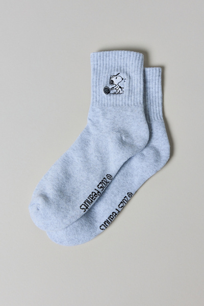 Peanuts Snoopy Icon Quarter Crew Sock | Urban Outfitters