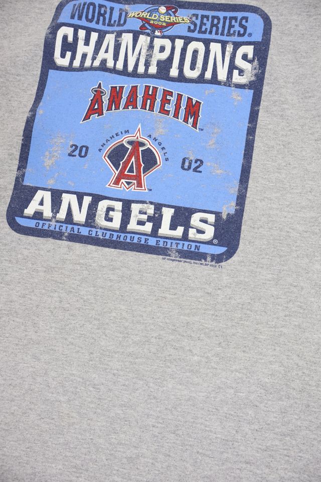 Vintage Anaheim Angels 2002 World Series Champions Tee | Urban Outfitters