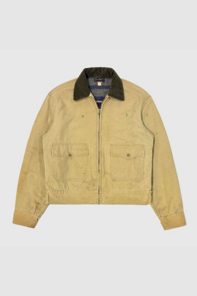 Vintage 1930’s Burlington Lined Workwear Jacket | Urban Outfitters