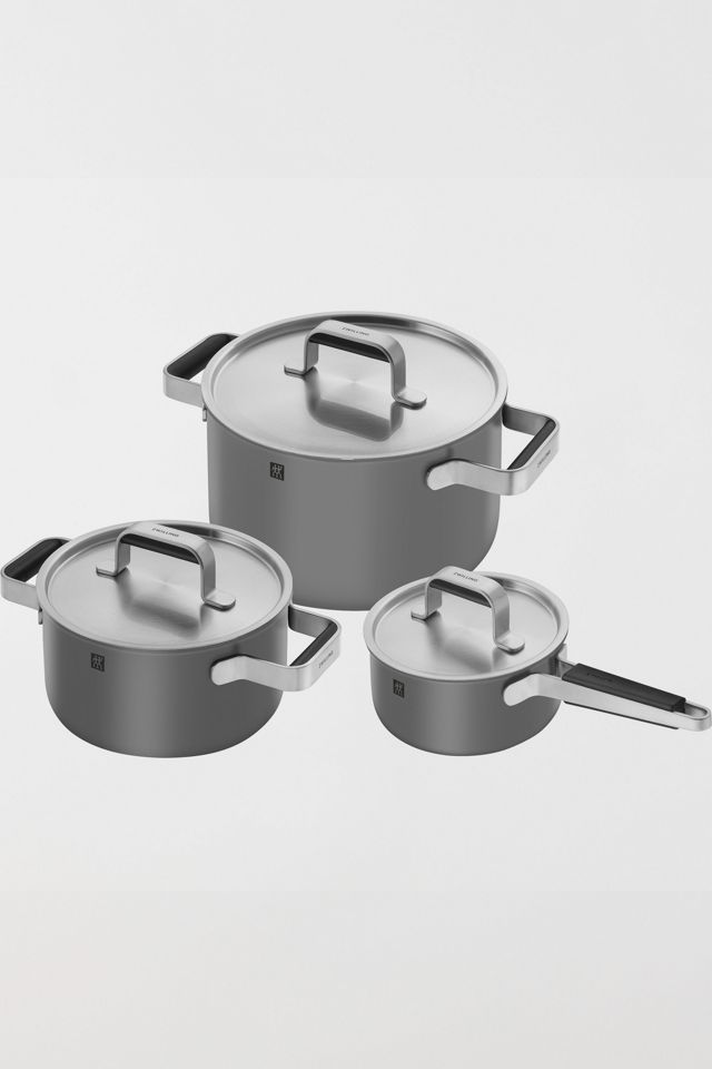 ZWILLING Pure 3-Piece Cookware Pot Set | Urban Outfitters