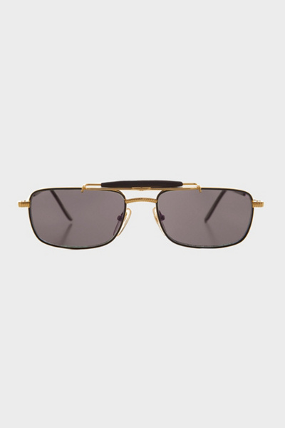 Vintage Kit Rectangle Aviator Sunglasses | Urban Outfitters