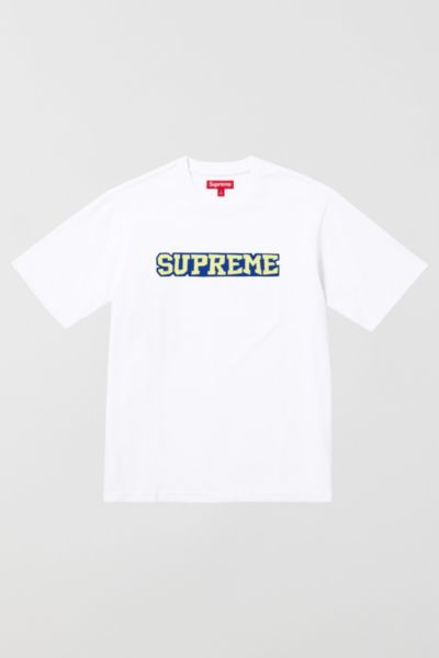 Supreme Satin Applique S/S Top SS25 | Urban Outfitters Supreme Satin Applique S/S Top SS25 | Urban Outfitters