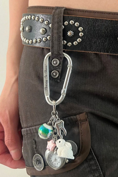 Gemini Jewels Thriving On Chaos Charm Carabiner | Urban Outfitters