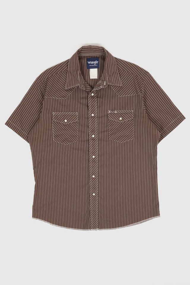 Vintage Wrangler Snap Button Shirt | Urban Outfitters