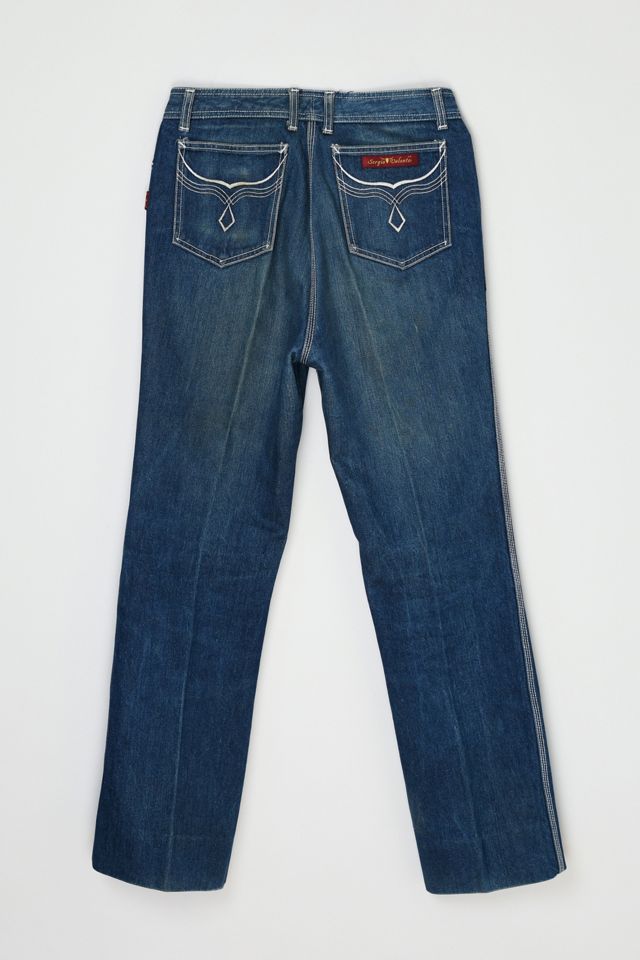 Vintage 90s Sergio Valente Contrast-Stitched High-Waisted Jeans | Urban ...