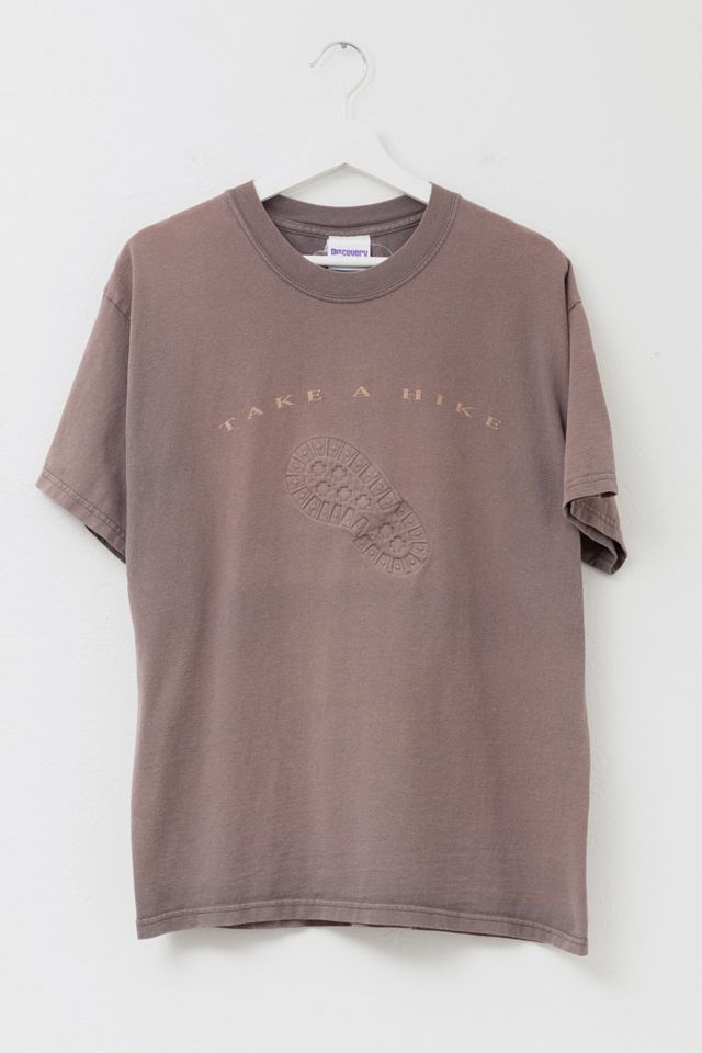 Vintage Y2K Distressed Take A Hike Discovery Channel T-Shirt | Urban ...