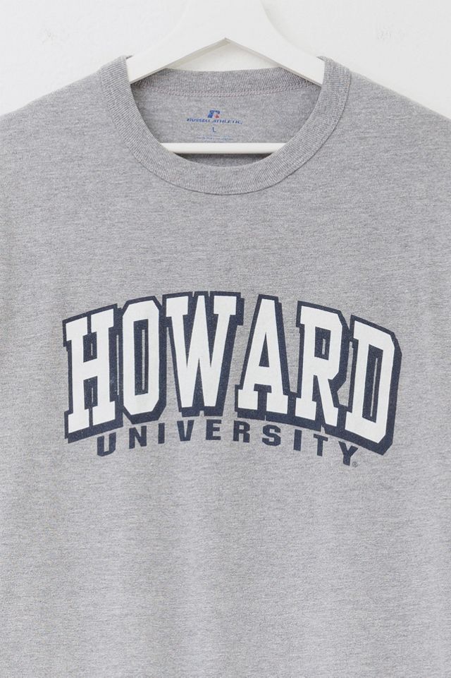 Vintage Y2K Distressed Howard University Graphic T-Shirt | Urban Outfitters