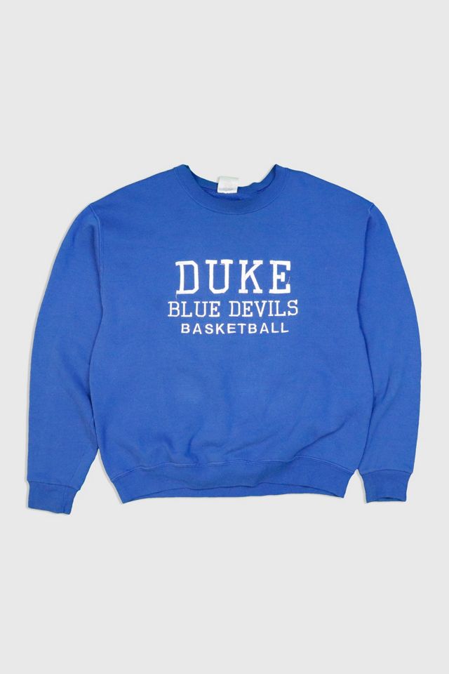 Vintage Duke Blue Devils Basketball Sweatshirt | Urban Outfitters