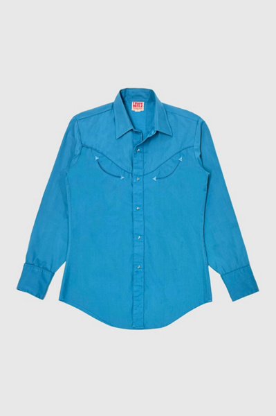 Vintage 1980's Levi's Smile Pocket Western Pearl Snap Shirt | Urban ...