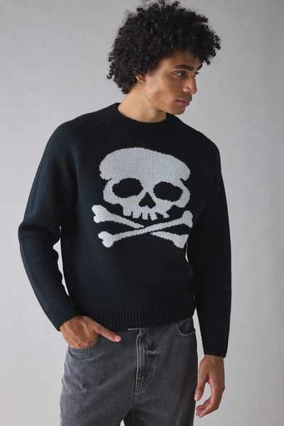 UO Graphic Knit Crew Neck Sweater | Urban Outfitters