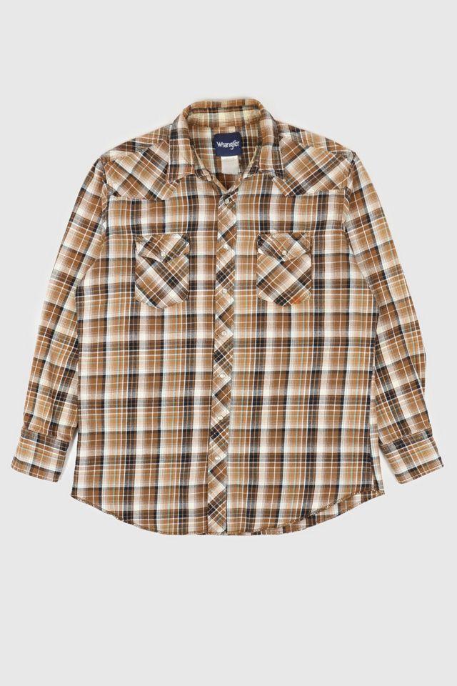 Vintage Wrangler Snap Button Short | Urban Outfitters