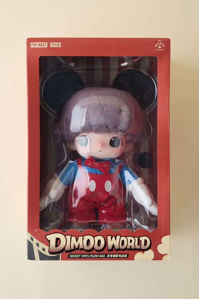 POP MART DIMOO WORLD X Disney Series Mickey Vinyl Plushie Bag | Urban ...