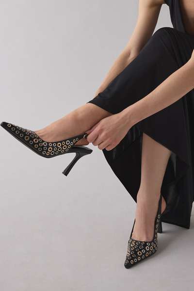 Black Pointed Toe Heels + Pumps | Urban Outfitters