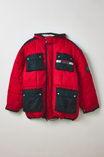 Vintage By Devin Boss Colorblock Puffer Jacket | Urban Outfitters