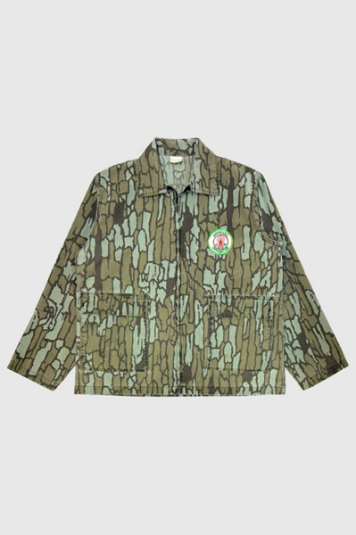 Vintage 1990's Trebark Patched Camo Jacket | Urban Outfitters