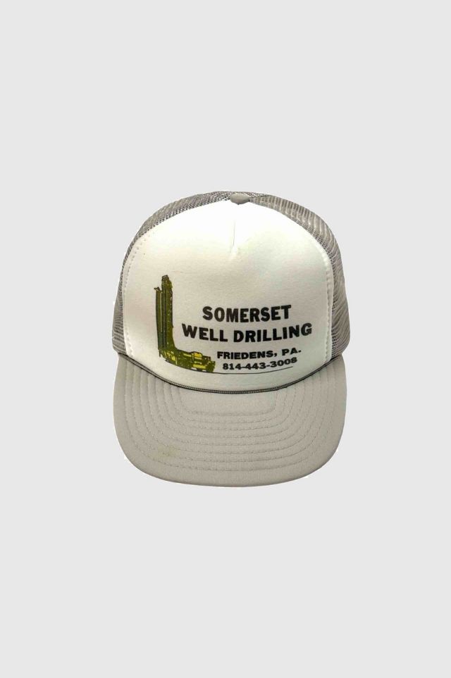 Vintage 1980's Well Drilling Trucker Hat | Urban Outfitters