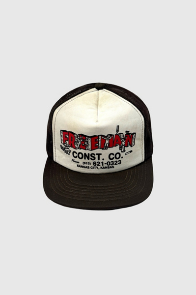 Vintage 1980's Freeman Construction Trucker Hat | Urban Outfitters