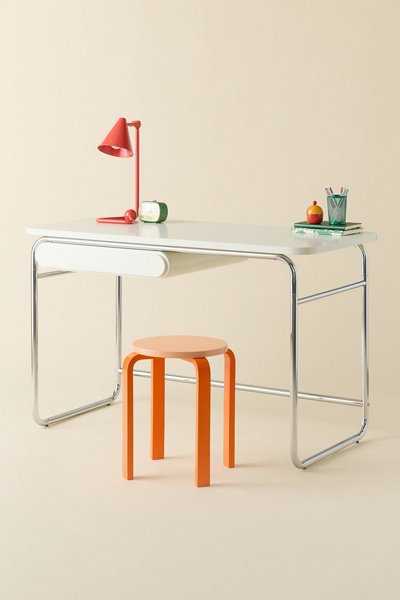 Boden Chrome Writing Desk | Urban Outfitters