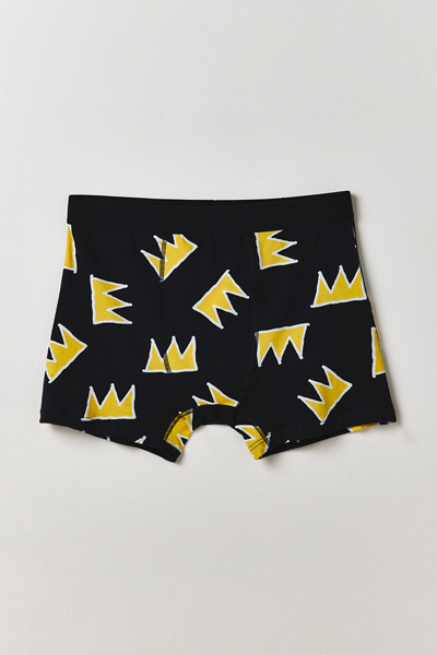 Basquiat Crown Pattern Boxer Brief | Urban Outfitters