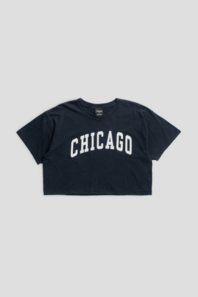 Frankie Collective Rework Chicago Crop Tee | Urban Outfitters