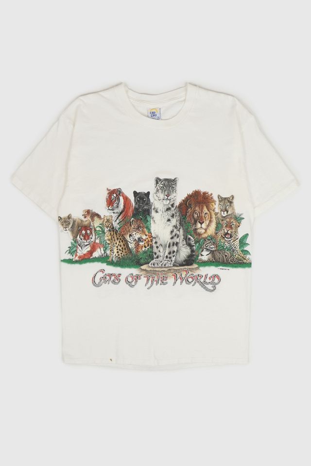 Vintage Cats of the World Tee | Urban Outfitters