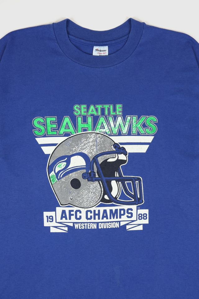 Vintage Seattle Seahawks 1988 AFC Champs Tee | Urban Outfitters