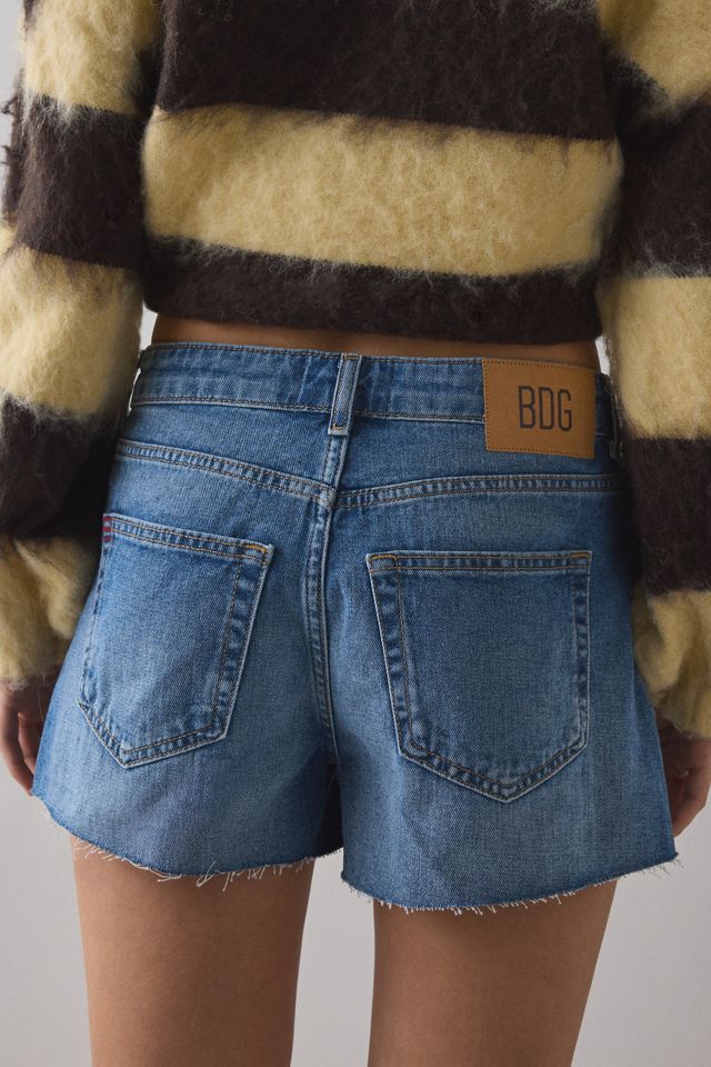 BDG Oscar Relaxed Cutoff Denim Mini Shorts | Urban Outfitters