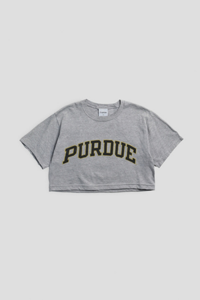 Frankie Collective Rework Purdue Crop Tee | Urban Outfitters