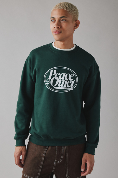 Museum Of Peace & Quiet Logo Graphic Crew Neck Sweatshirt | Urban ...