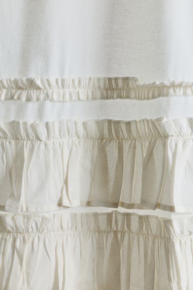 Ensemble de rideaux de bistrot à volants Alice | Urban Outfitters Canada