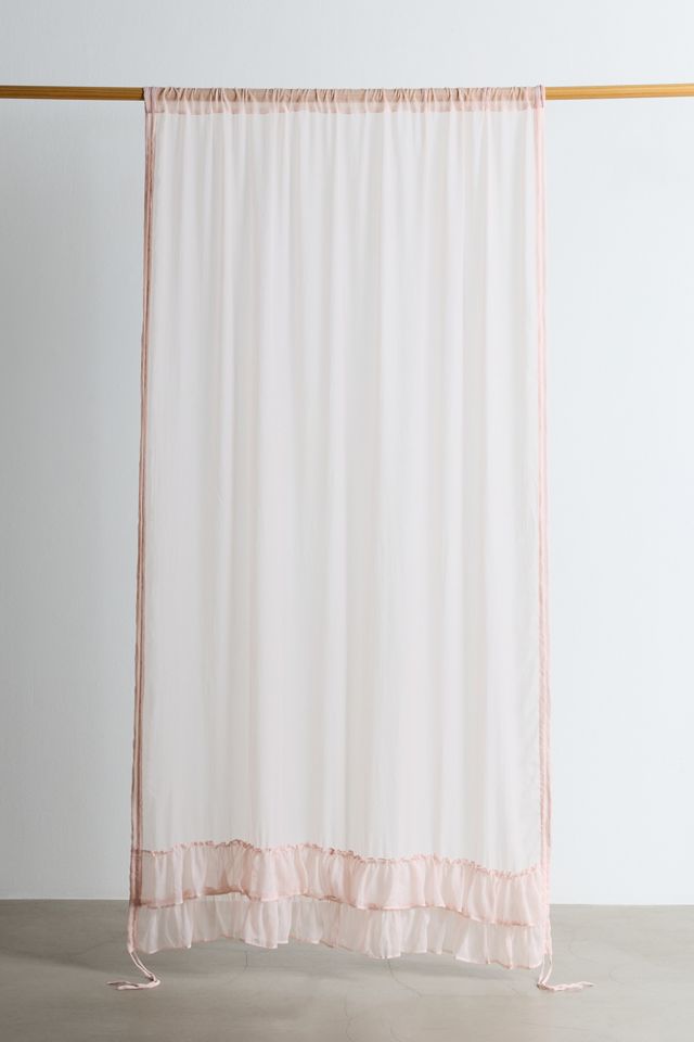 Ruffle Roman Shade Window Panel | Urban Outfitters