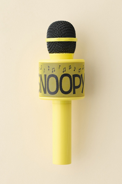 Peanuts Snoopy Wireless Karaoke Microphone | Urban Outfitters