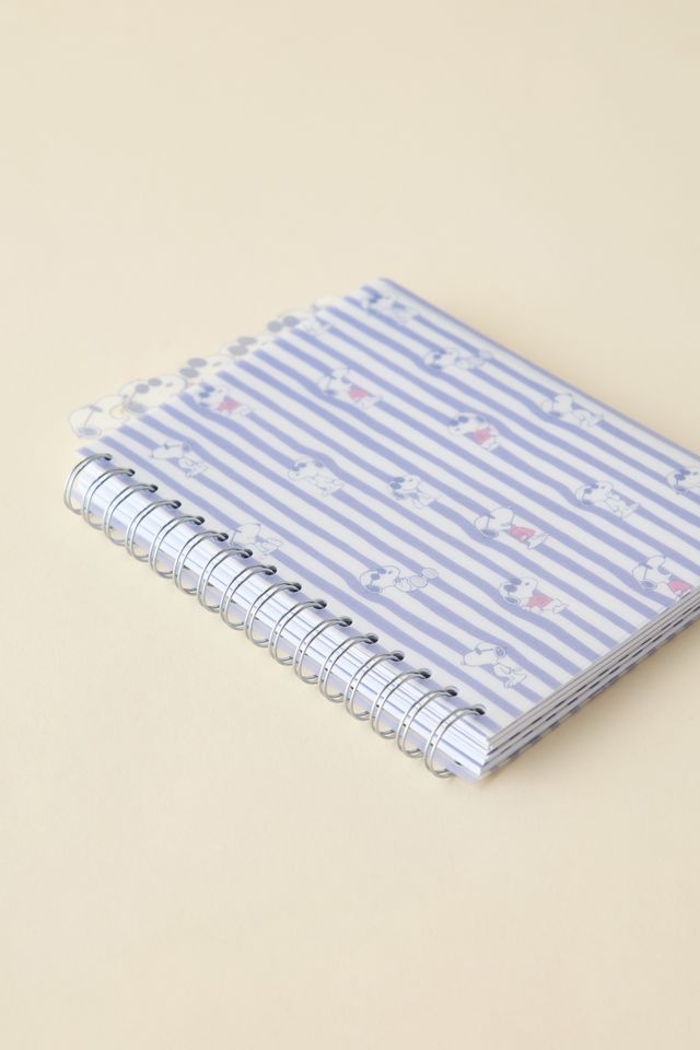 Peanuts UO Exclusive Snoopy Tabbed Spiral Notebook | Urban Outfitters