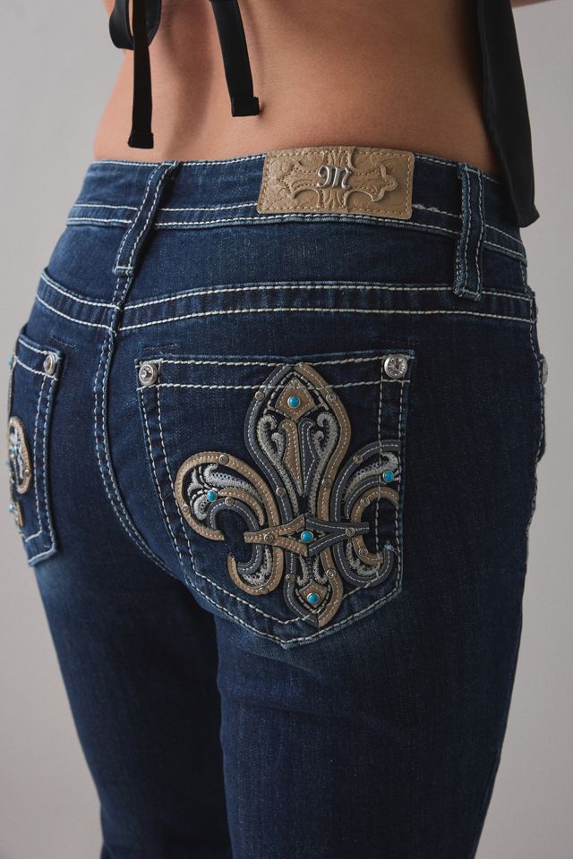 Miss Me Embellished Mid-Rise Bootcut Jeans | Urban Outfitters
