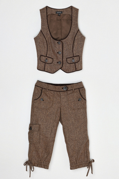 Vintage Y2k Tweed Vest Set | Urban Outfitters