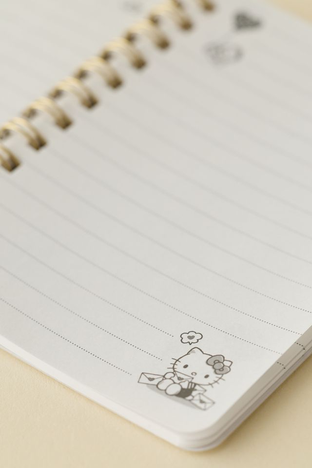 Sanrio Japan Originals Tiny Chum & Hello Kitty Spiral Notebook | Urban ...