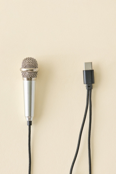 Mini Plug-In Microphone | Urban Outfitters