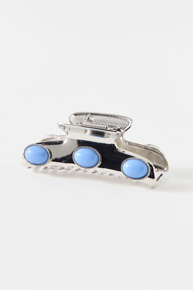 Jewels Rectangle Metal Claw Clip | Urban Outfitters
