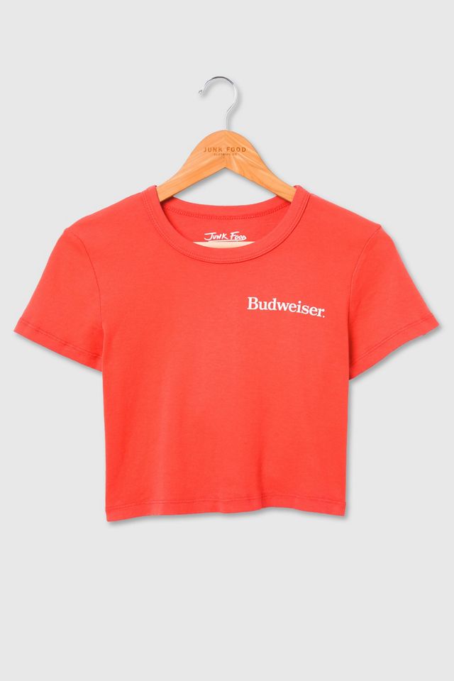 Junk Food Budweiser Label Baby Tee | Urban Outfitters