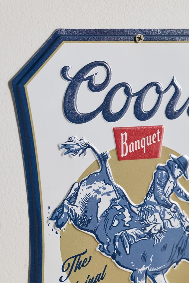 Coors Rodeo Metal Wall Sign | Urban Outfitters