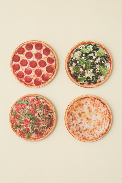 Fred & Friends Hot & Fresh Pizza Coaster Set | Urban Outfitters