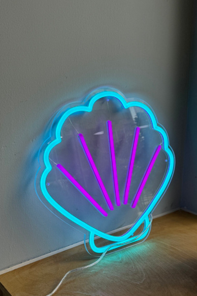 Echo Neon Seashell Neon Sign | Urban Outfitters