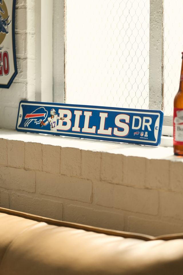 NFL Buffalo Bills Dr. Metal Street Wall Sign | Urban Outfitters